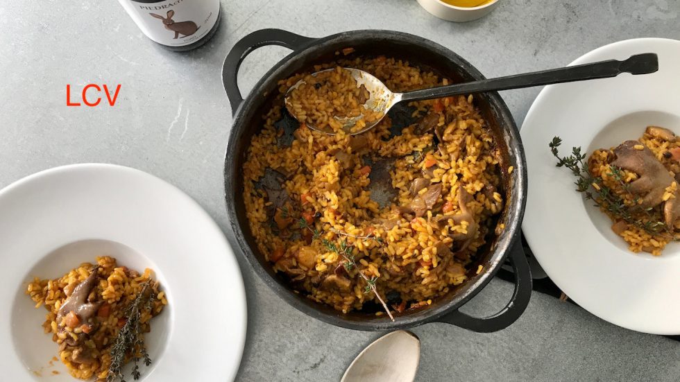 ARROZ CON CRESTAS EN SALSA DE PERDIZ | La cocina es vida